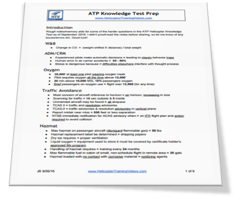How to prepare for your Helicopter Airline Transport Pilot (ATP ...