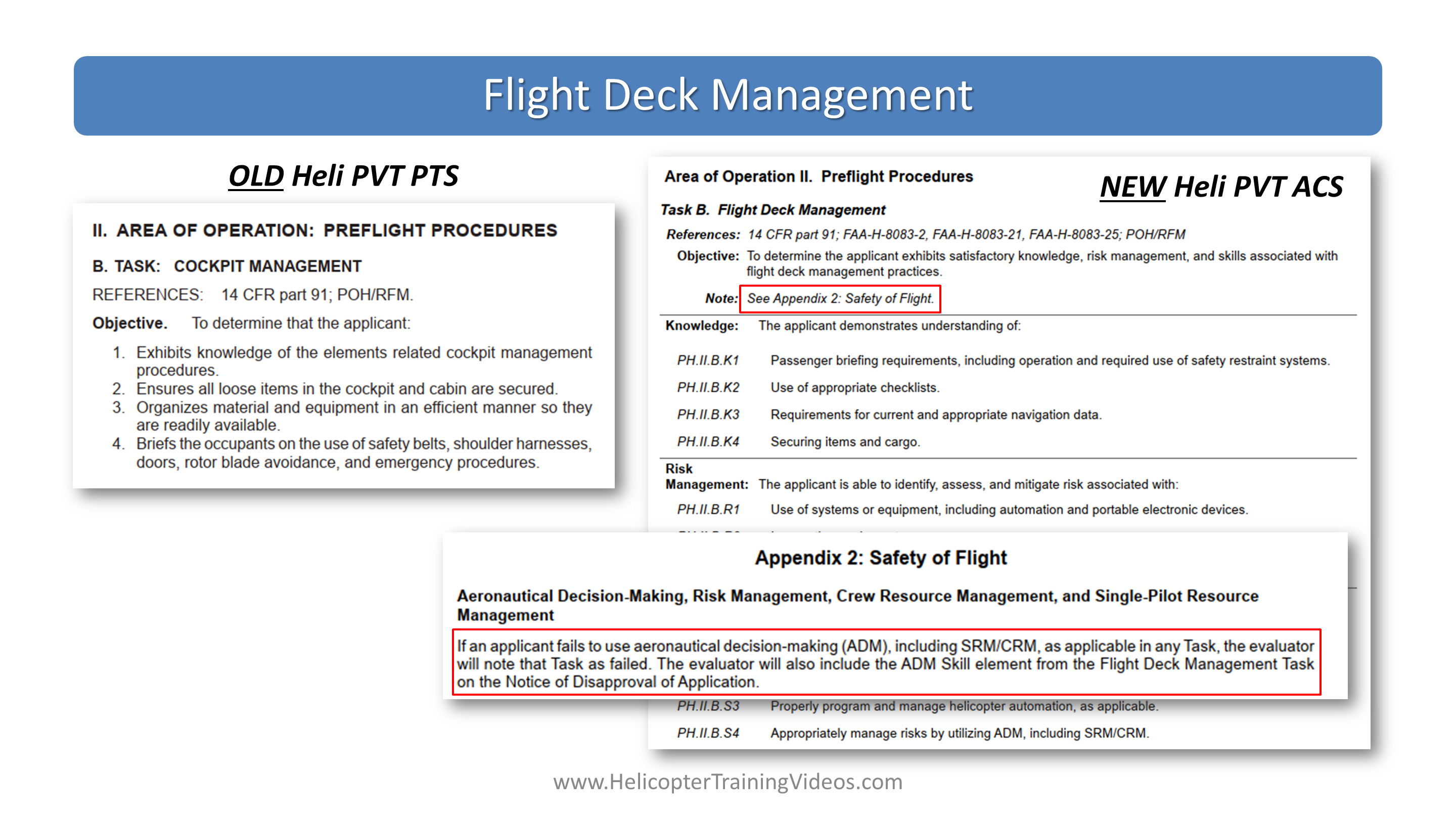 Helicopter Private Pilot ACS - The BIG Changes - Helicopter Training ...